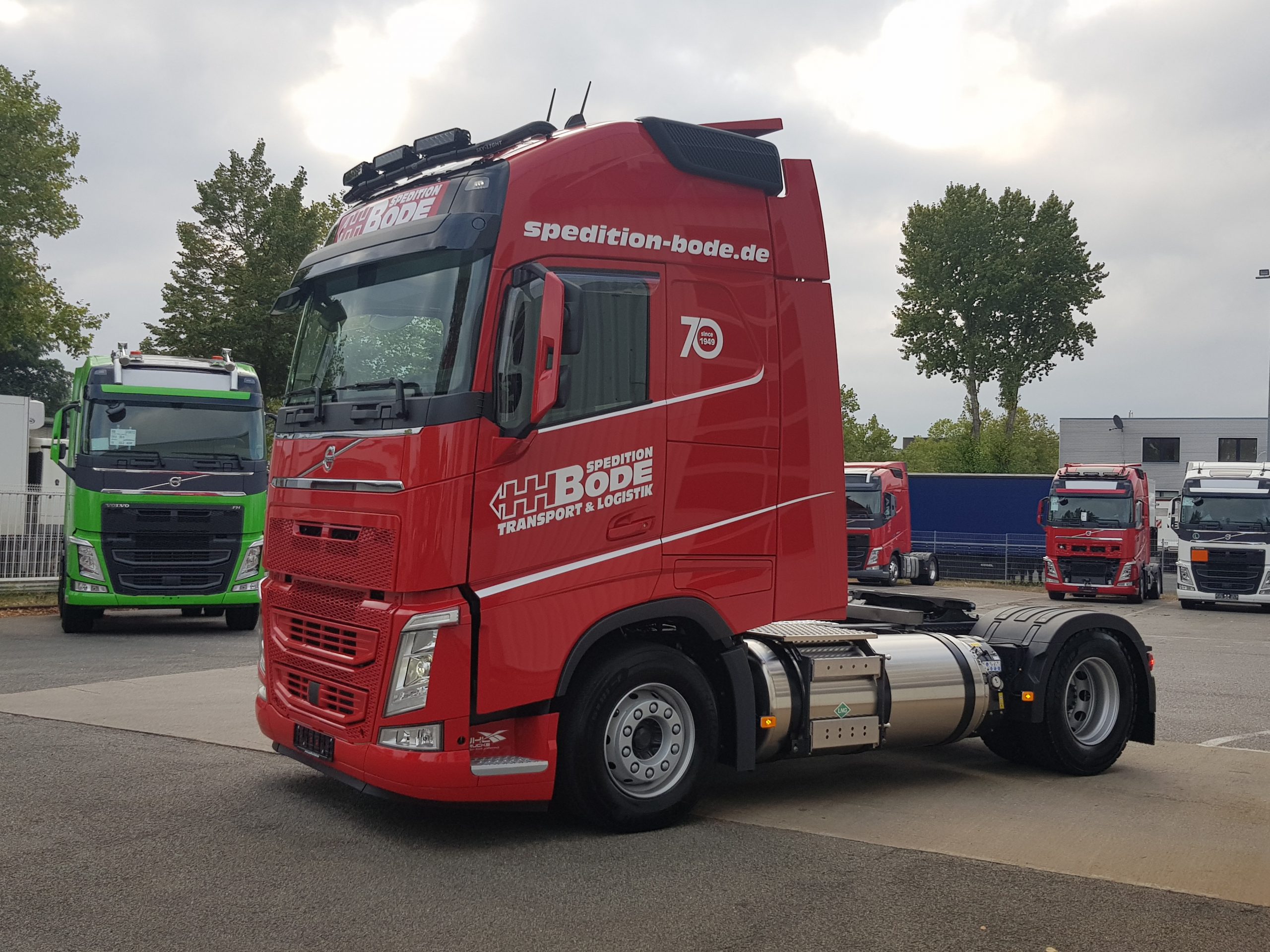 Neufahrzeug Spedition Bode GmbH & Co. KG, Volvo FH 460 4×2 SZM LNG ...