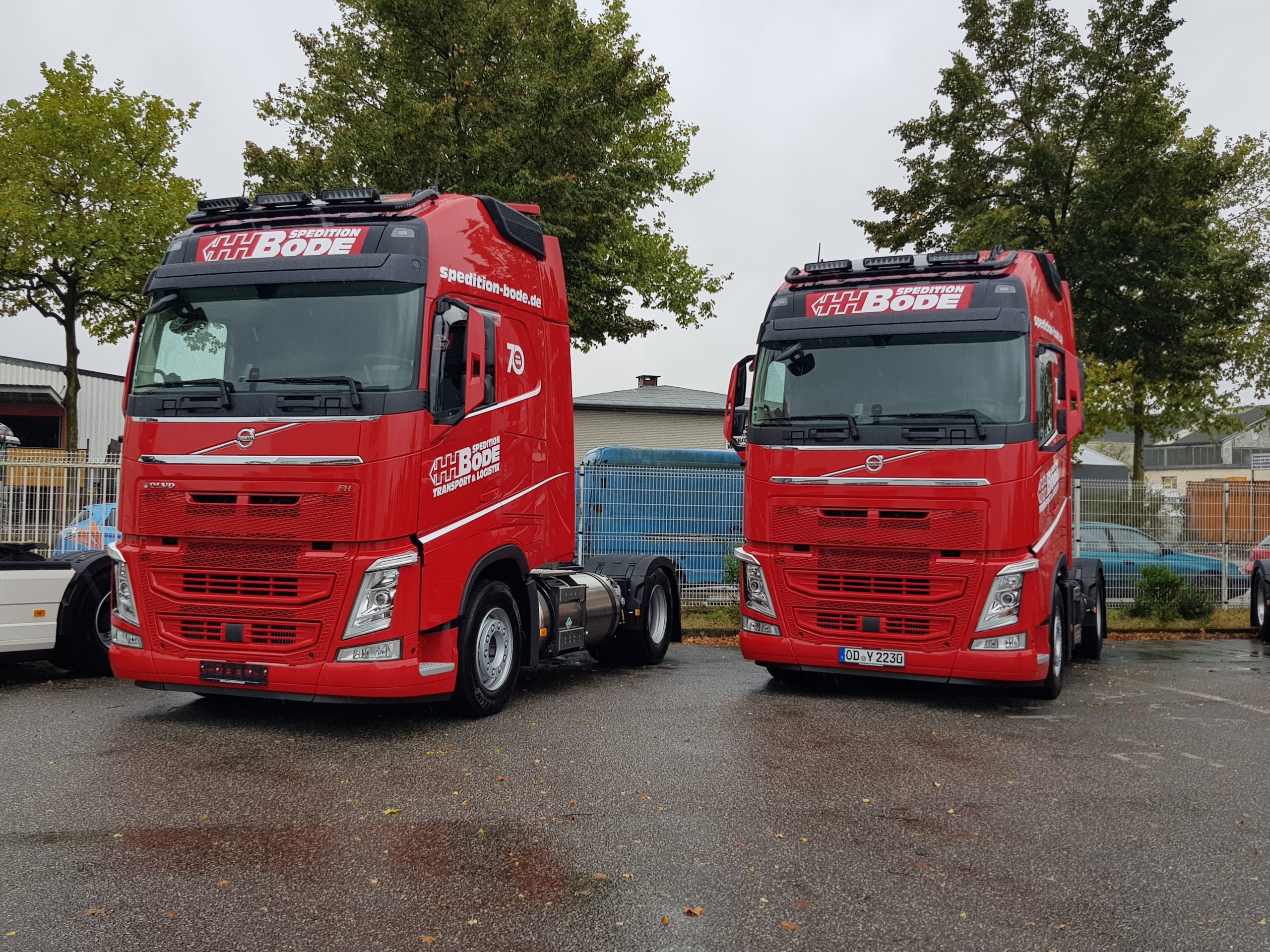 Auslieferung Spedition Bode GmbH & Co. KG, 2x Volvo FH 460 4×2 SZM LNG ...