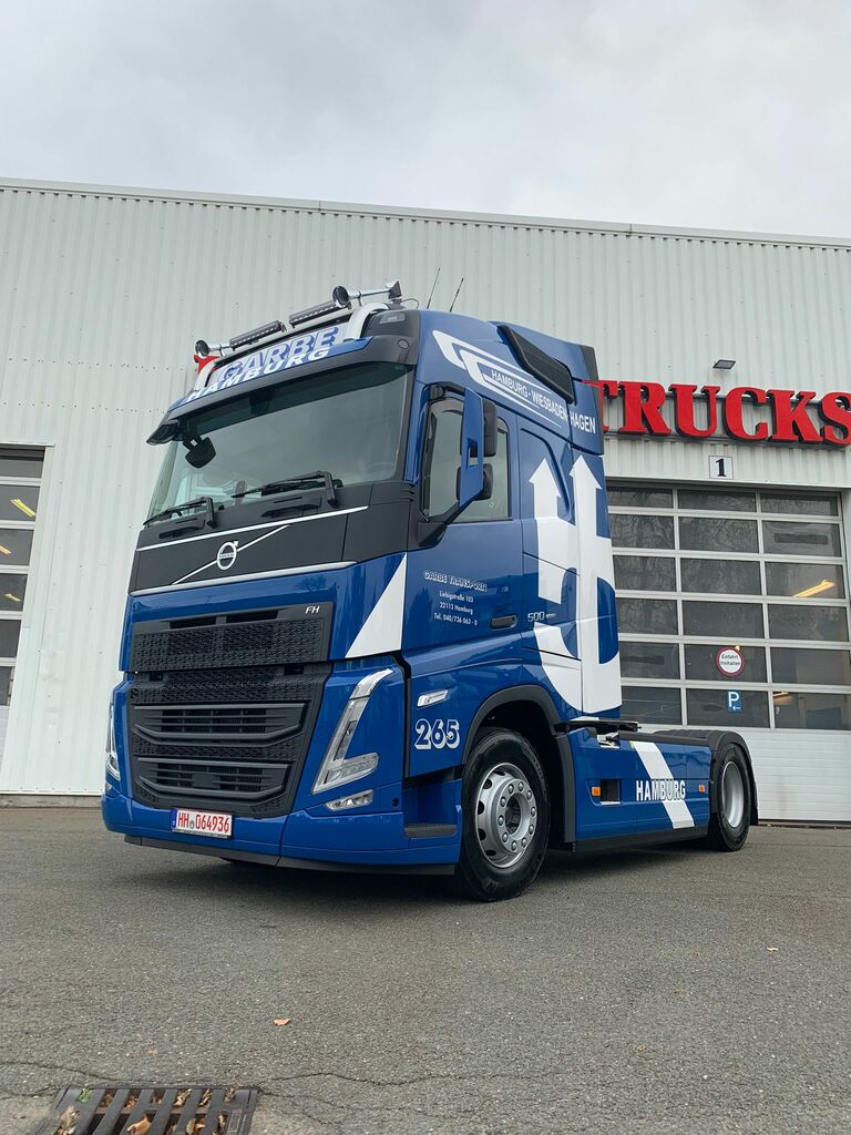 Neufahrzeuge Hamburger Spedition Garbe Transport GmbH, 3x Volvo FH 500 ...
