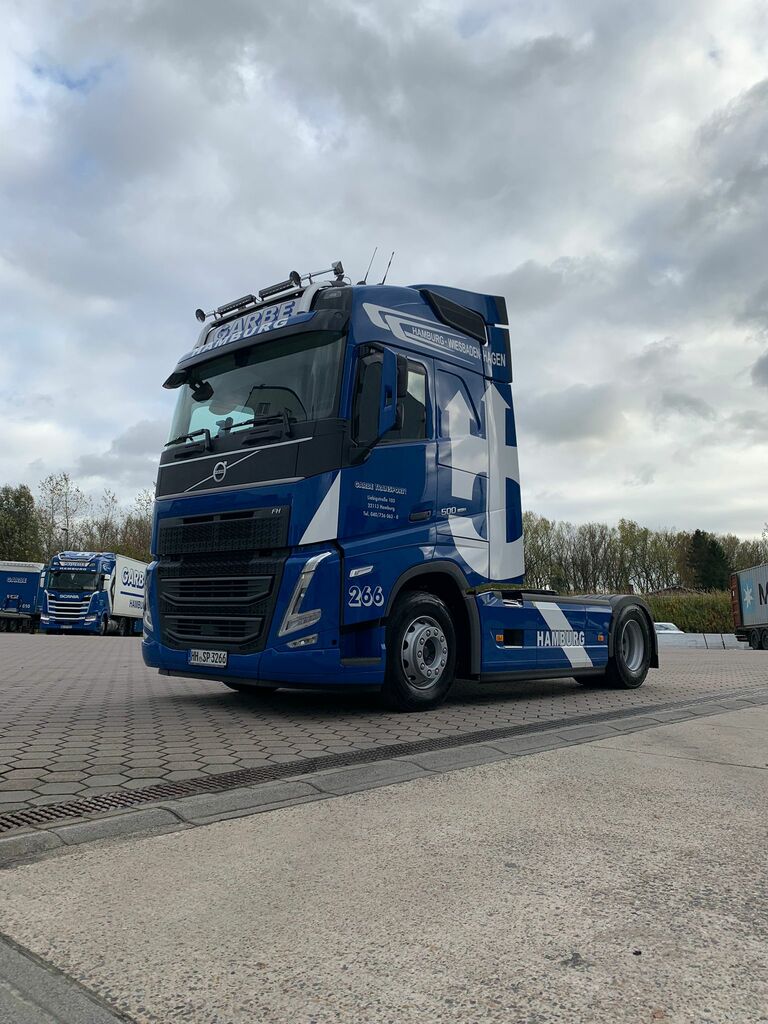 Neufahrzeuge Hamburger Spedition Garbe Transport GmbH, 3x Volvo FH 500 ...