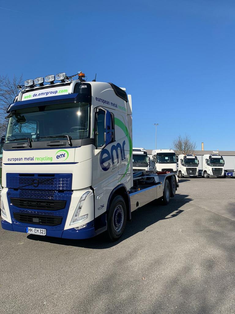 Auslieferung EMR European Metal Recycling GmbH, #3/5 Volvo FH 460 6×2 ...