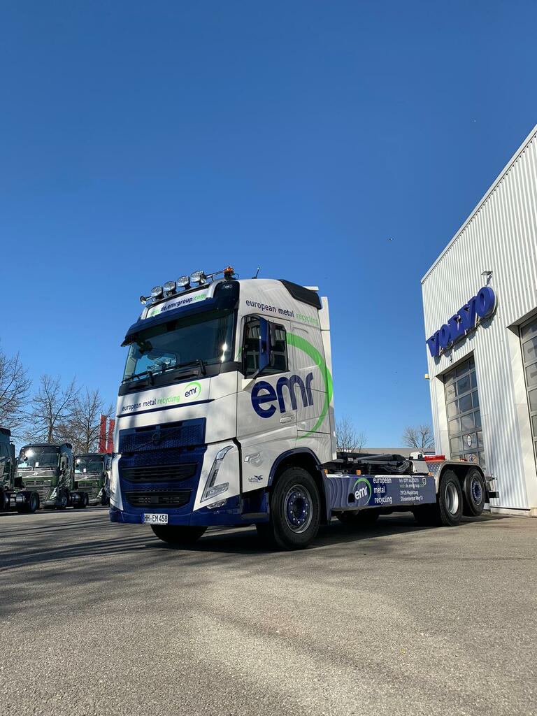 Auslieferung EMR European Metal Recycling GmbH, #3/5 Volvo FH 460 6×2 ...