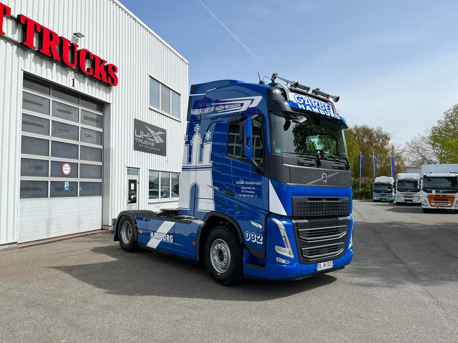 Auslieferung Garbe Transport GmbH, Volvo FH 500 4×2 – Uhl Trucks Blog